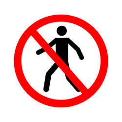No Entry Sign Vector Images (over 7,400)