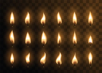 Fire Sprite Sheet Vector Images (over 160)