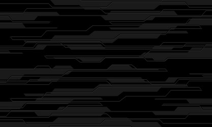 Abstract grey black cyber geometric futuristic Vector Image