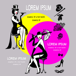 Burlesque Poster Vector Images (over 180)