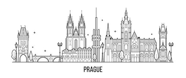 Prague Vector Images (over 3,400)
