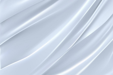 Light blue silk cloth abstract background wave Vector Image