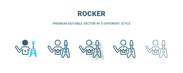Rocker Vector Images (over 7,300)