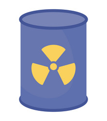Toxic waste bins Royalty Free Vector Image - VectorStock