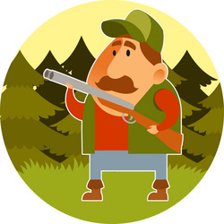 Hunter Man Vector Images (over 8,400)