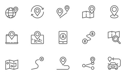 Road Map Line Vector Images (over 37,000)