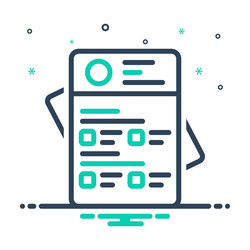 Form Royalty Free Vector Image Vectorstock