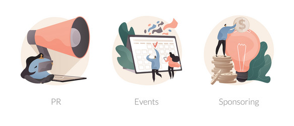 Website navigation bar abstract concept Royalty Free Vector