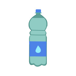 Bubble mineral water cartoon Royalty Free Vector Image