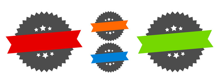 Blank stamp round grunge sign label Royalty Free Vector