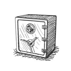 Bank Vault Drawing
