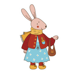 Cartoon Female Rabbit Vector Images (over 1,600)