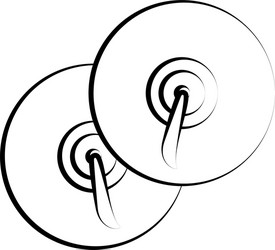 Cymbals Royalty Free Vector Image - VectorStock