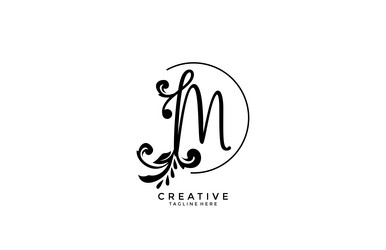 M Letter Signature Vector Images (over 7,900)