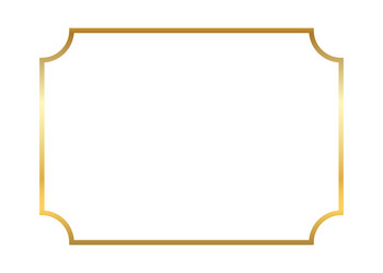 Simple Gold Picture Frame Vector Images (over 720)