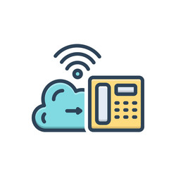 Telephony Royalty Free Vector Image - VectorStock