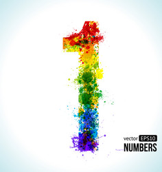 Rainbow Number 1 Vector Images (over 340)