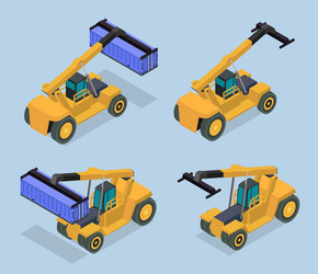 Reach Stacker Vector Images (32)