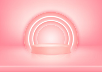 Pink studio background Royalty Free Vector Image