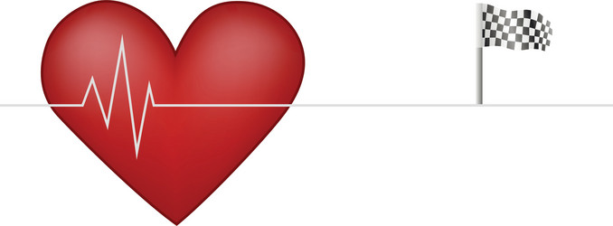 Anatomically correct human heart model Royalty Free Vector