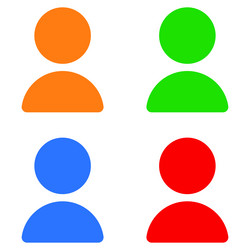Human people character avatar icon symbol Vector Image