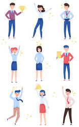 Women Victory Pose Vector Images (over 160)