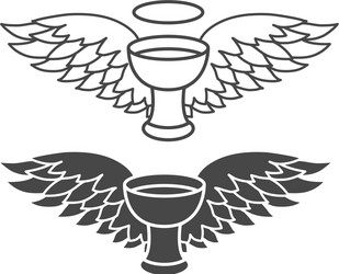 Holy grail Royalty Free Vector Image - VectorStock