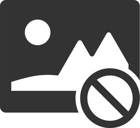 Image unavailable icon Royalty Free Vector Image