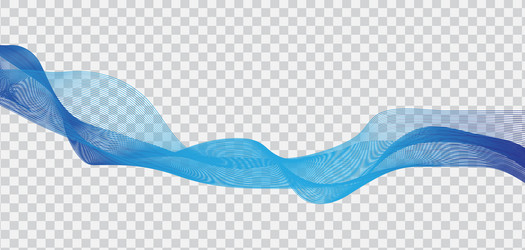 Abstract black wave design element Royalty Free Vector Image