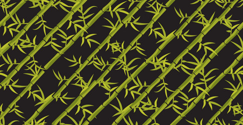 Bamboo seamless diagonal pattern Royalty Free Vector Image