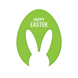 Happy horseshoe on white background Royalty Free Vector