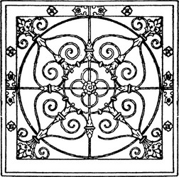 Wrought Iron Pattern Vector Images (over 410)