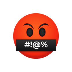 Emoticon Hate Symbol Vector Images (over 310)