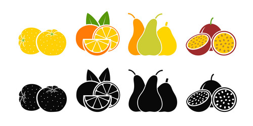 Yuzu fruit Royalty Free Vector Image - VectorStock