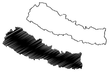 Drawing Map of Nepal Vector Images (over 120)