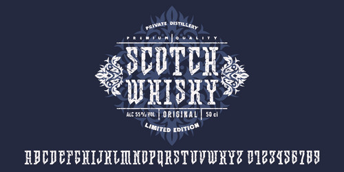 Font Viking Sans Vector Images (91)