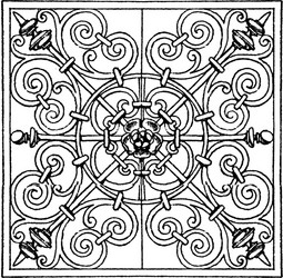 Wrought Iron Pattern Vector Images (over 660)