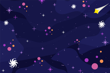 Outer space background Royalty Free Vector Image