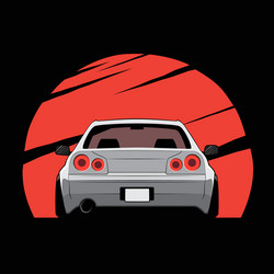 Car Cartoon Jdm Vector Images (57)