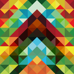 Rainbow colors abstract geometric background Vector Image