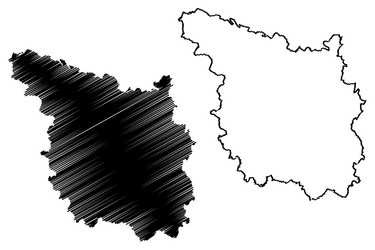 India Uttar Pradesh Map Vector Images (over 380)