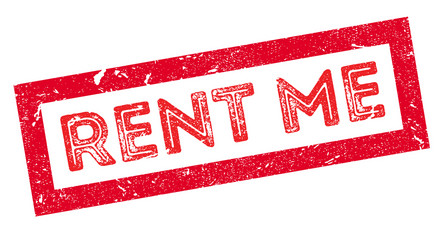 Rent me rubber stamp Royalty Free Vector Image