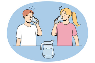 Water droplet cartoon character Royalty Free Vector Image