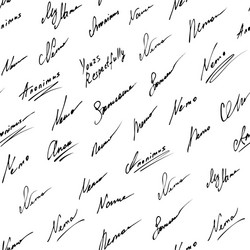 Signature icons collection Royalty Free Vector Image