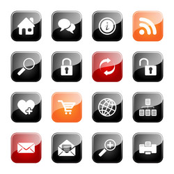 Web icons Royalty Free Vector Image - VectorStock