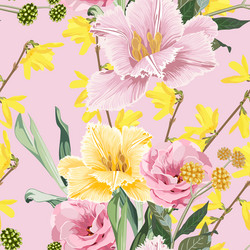 Spring Summer Pattern Vector Images (over 290,000)