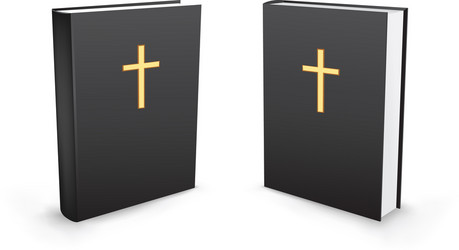 Opened bible Royalty Free Vector Image - VectorStock