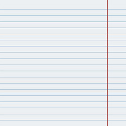 Lined paper Royalty Free Vector Image - VectorStock