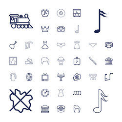 37 classic icons Royalty Free Vector Image - VectorStock