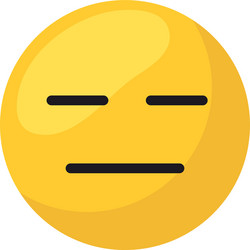Emoji Neutral Expressionless Vector Images (56)